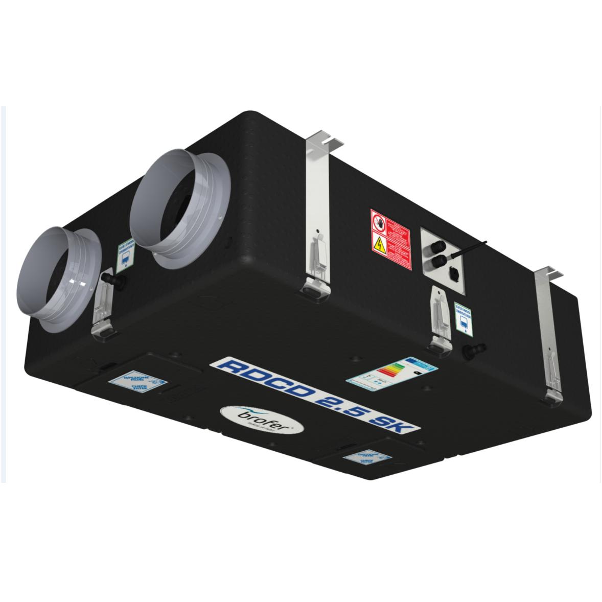 Rekuperatorius Brofer RDCD25SKH 250m3/h